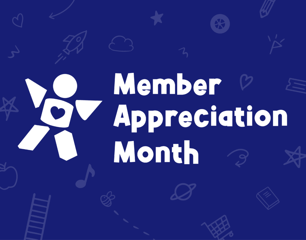 A month of treats, perks and events so say thank you to our members.